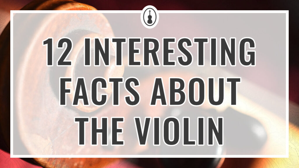 The Fascinating Facts About the Violin Instrument - Facts Vibes