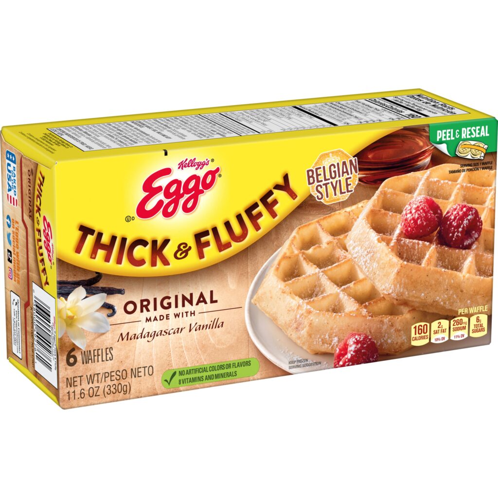 Eggo Thick and Fluffy Waffles: Nutrition Facts and Information - Facts ...